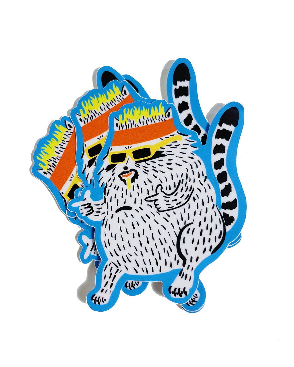 Flavortown Raccoon Sticker – Kristina Micotti