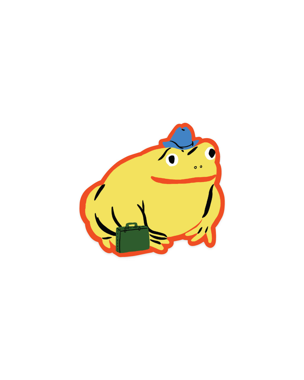 Traveling Toad Sticker – Kristina Micotti