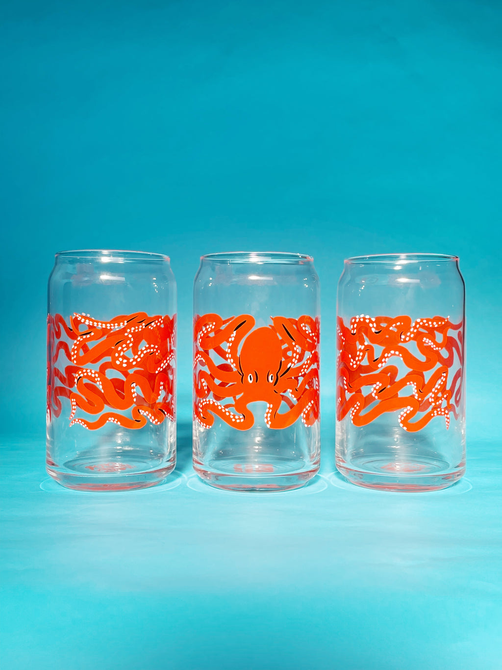 Octopus Beer Can Glass – Kristina Micotti