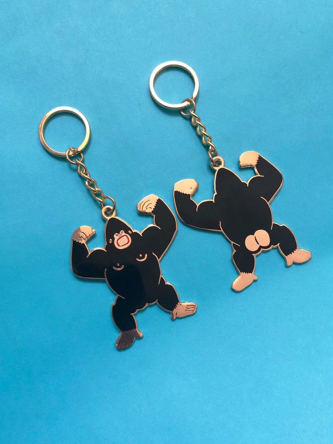 Gorilla Keychain – Kristina Micotti